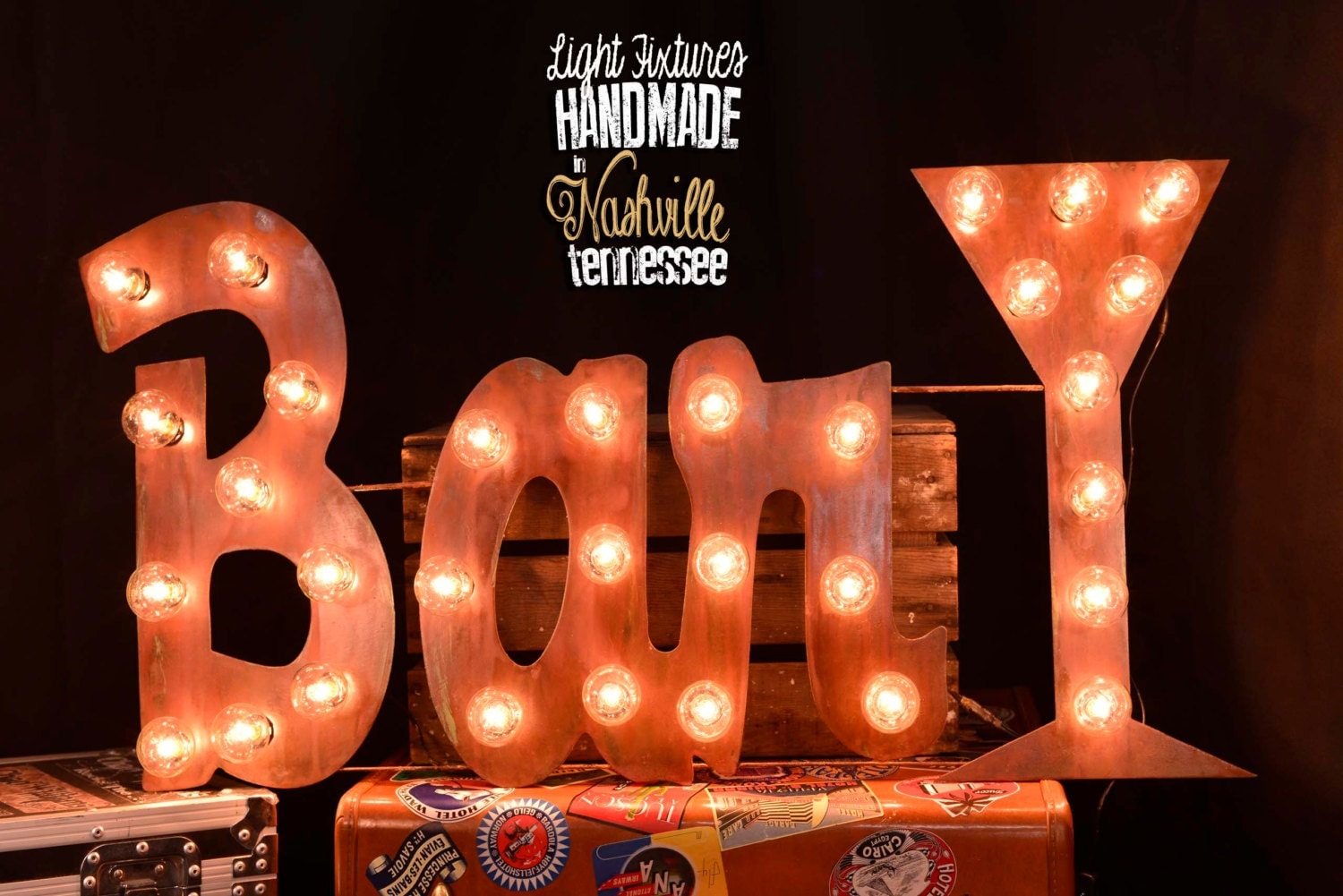 Marquee Bar Sign marquee light Lighted Metal MARQUEE SIGN