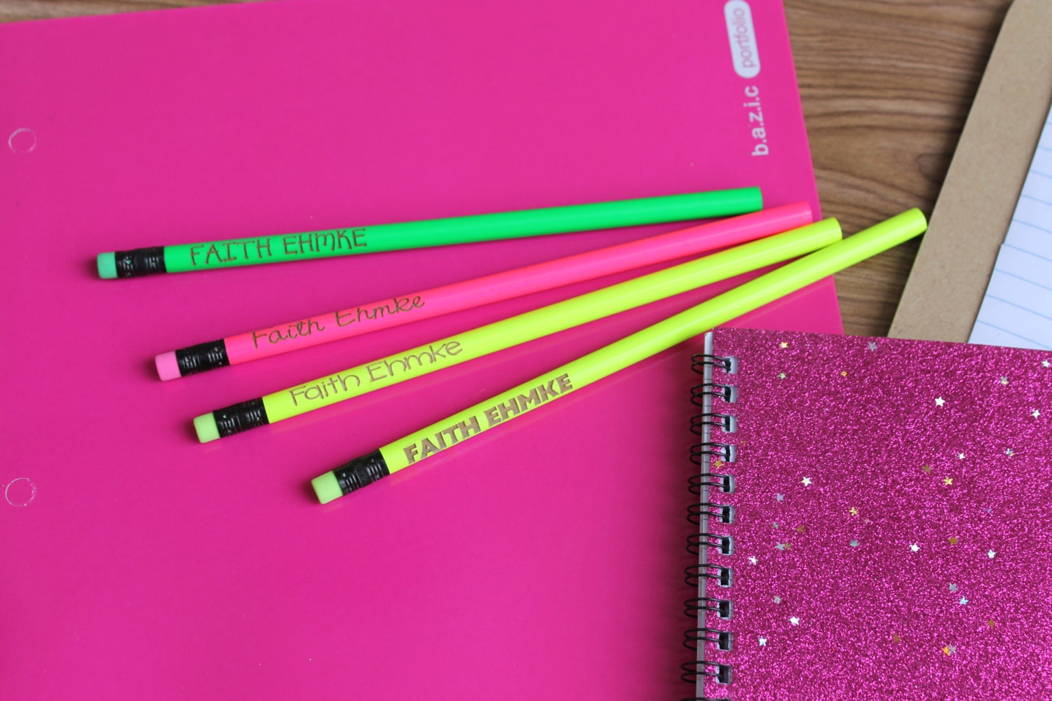 Personalized Pencils custom Pencils Pencil with by LetsEngraveIt