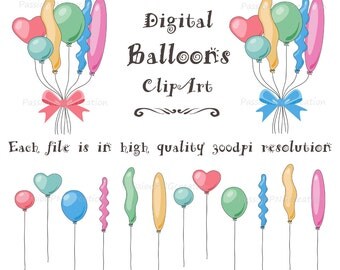 Birthday balloon png | Etsy