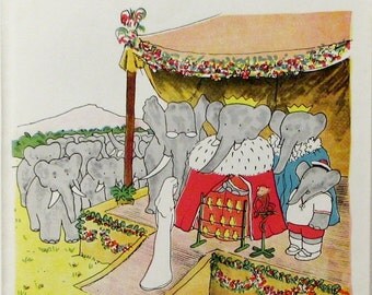 Babar book | Etsy
