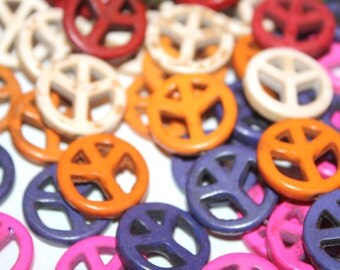 Stone peace sign | Etsy