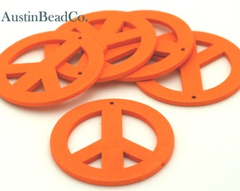 Popular items for orange peace sign on Etsy