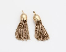 Unique metal tassel related items | Etsy