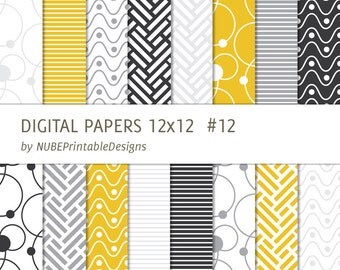 Silver Foil Digital Paper Metallic Silver Digital Paper