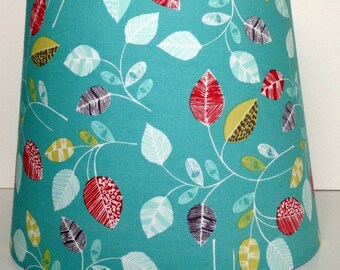 Popular items for teal lamp shade on Etsy