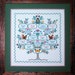 CSM 600 Family Tree Cross Stitch Sampler Kit