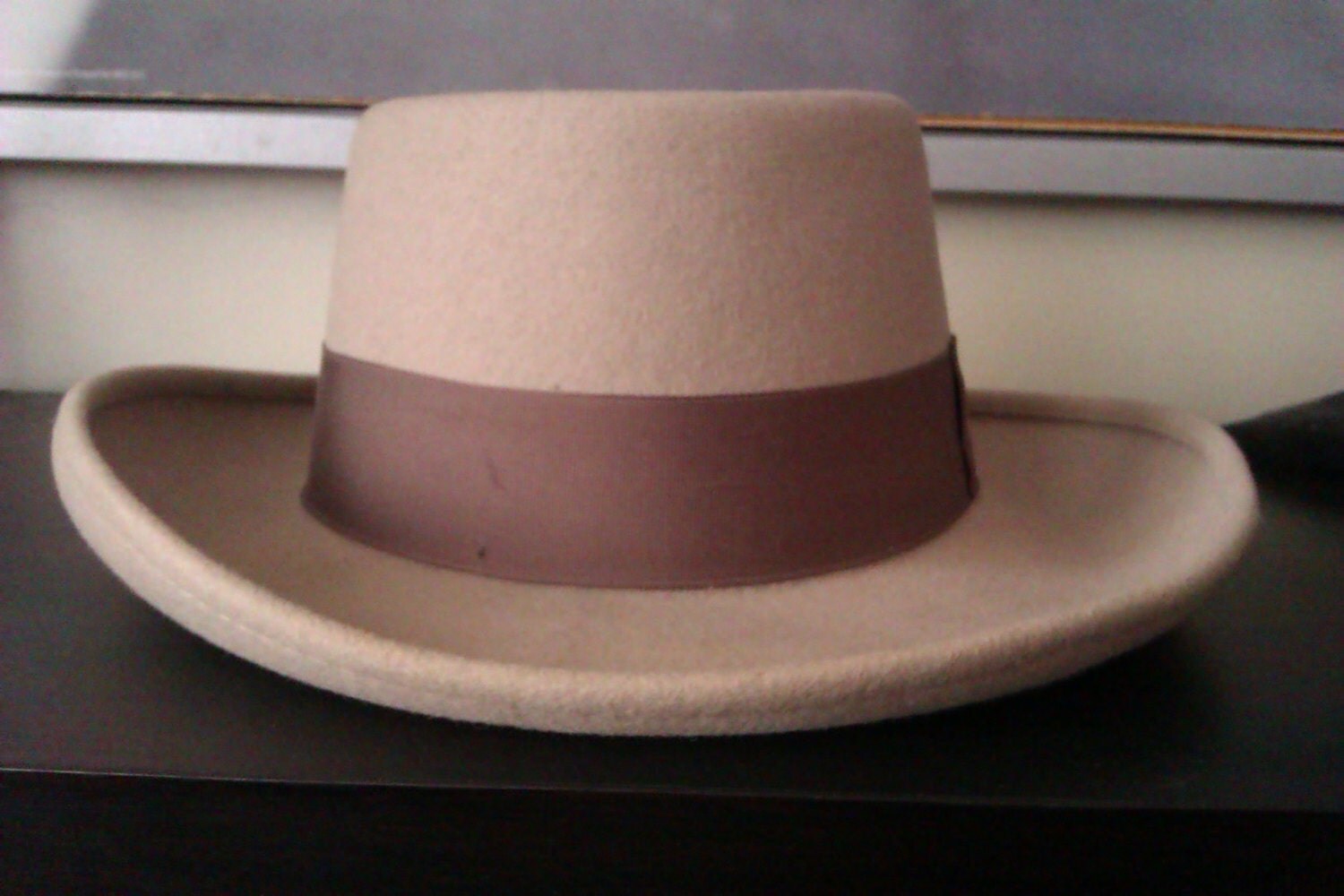 Exquisite Vintage Fawn Gambler Showboat Western Hat Made in USA. 100% ...