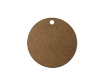 Popular items for round gift tags on Etsy