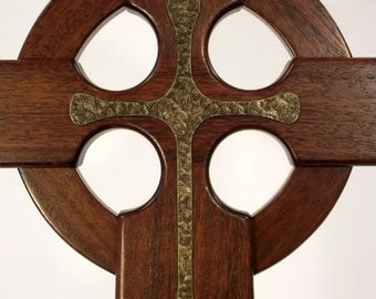 Popular items for celtic wall cross on Etsy