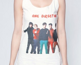 One Direction Shirt 1D UK Pop Boy Band Artist Music T-Shirt Sleeveless ...