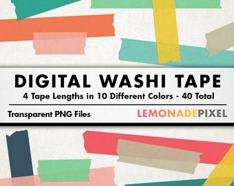 Polka Dot Digital Washi Tape design element scrapbooking