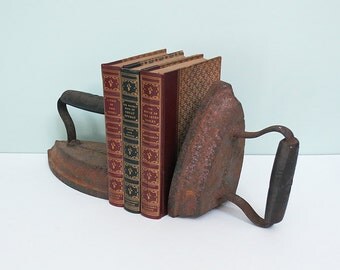 Popular items for antique sad iron on Etsy