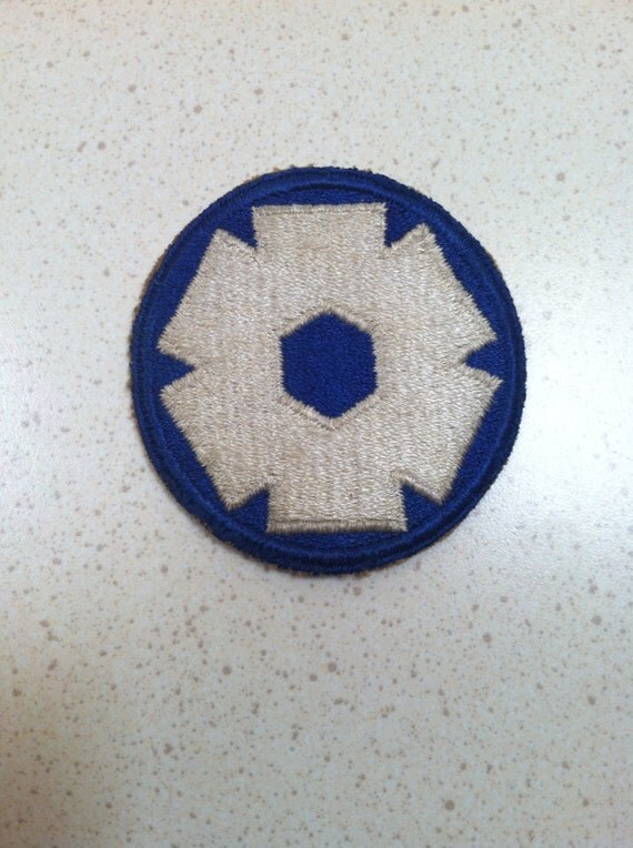 Patch WW2 US Army 6th Service Command Original by Cherylscache