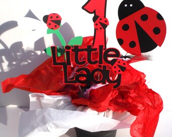 Ladybug centerpieces | Etsy