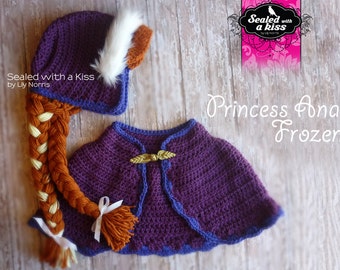 Frozen anna hat | Etsy