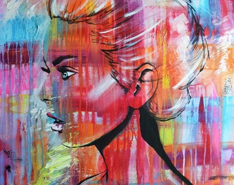 Dazed and Confused Art Print of original painting by Ruth Oosterman | 8 ...