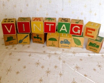 Popular items for wood toy blocks on Etsy