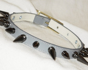 Popular items for spiked choker on Etsy