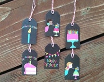 Popular items for birthday gift tag on Etsy