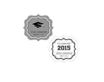 Graduation Label - Graduation Stickers - Graduation Decorations ...