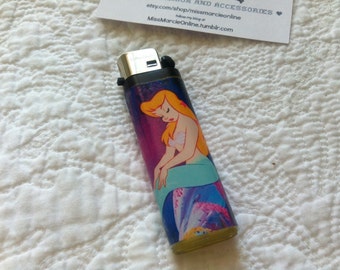 Handmade Mermaid Disney Peter Pan lighter