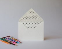 Popular items for polka dot envelopes on Etsy
