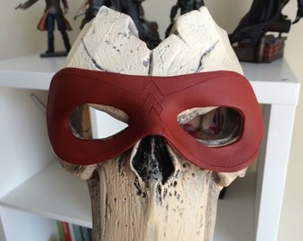 Red Arsenal Speedy Arrow Style Sidekick Superhero / Hero Domino Mask ...