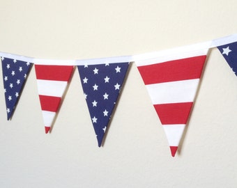 Patriotic bunting | Etsy
