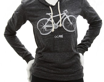 Bicycle hoodie | Etsy