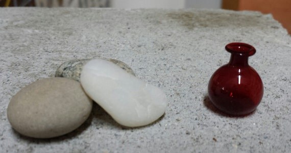 MINIATURE Glass Bottles Hand Blown and by JGGlassProductions