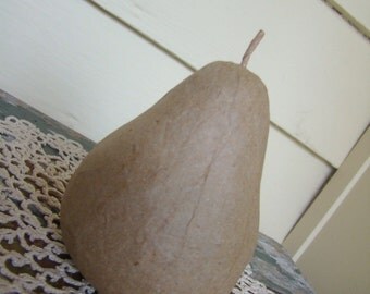 Popular items for paper mache pear on Etsy