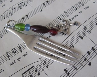 Fork key chain | Etsy