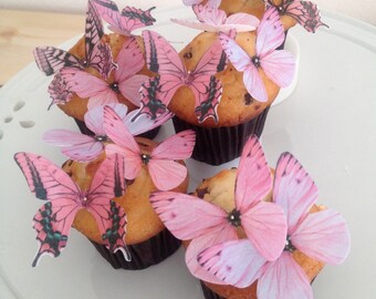 Unique pink butterfly decor related items | Etsy