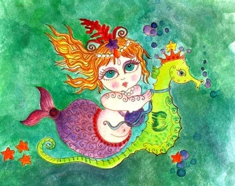 Chubby mermaid | Etsy