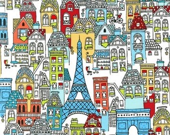 Paris fabric | Etsy