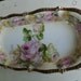 Pink Roses Bowl Dish. Beyer & Bock. Royal Rudolstadt Prussia.