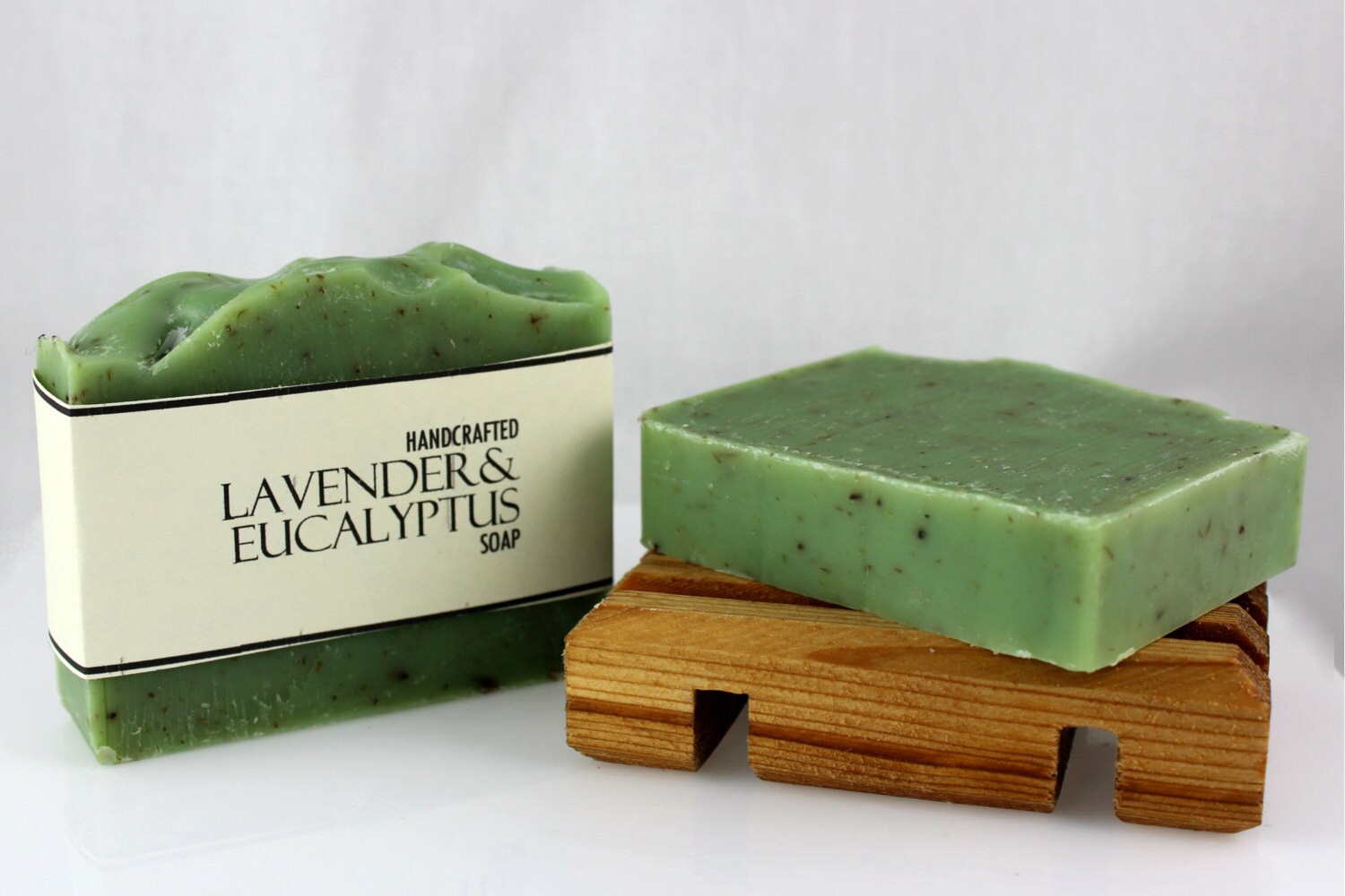 Lavender Eucalyptus Soap Cold Process Exfoliating By Tandjsoaps