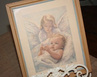 Popular items for baby guardian angel on Etsy