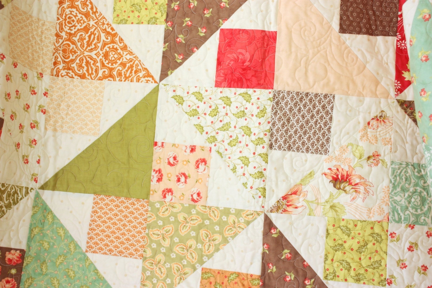 Honeysweet Double/Queen Size Quilt READY TO SHIP