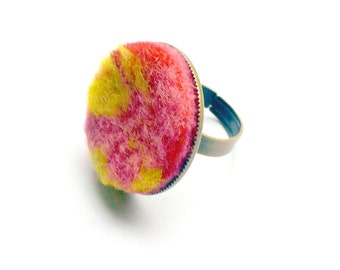 Popular items for Needle Felted Ring on Etsy