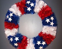 Popular items for veterans day wreath on Etsy