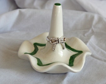Ceramic ring holder | Etsy