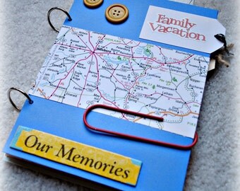Travel scrapbook | Etsy