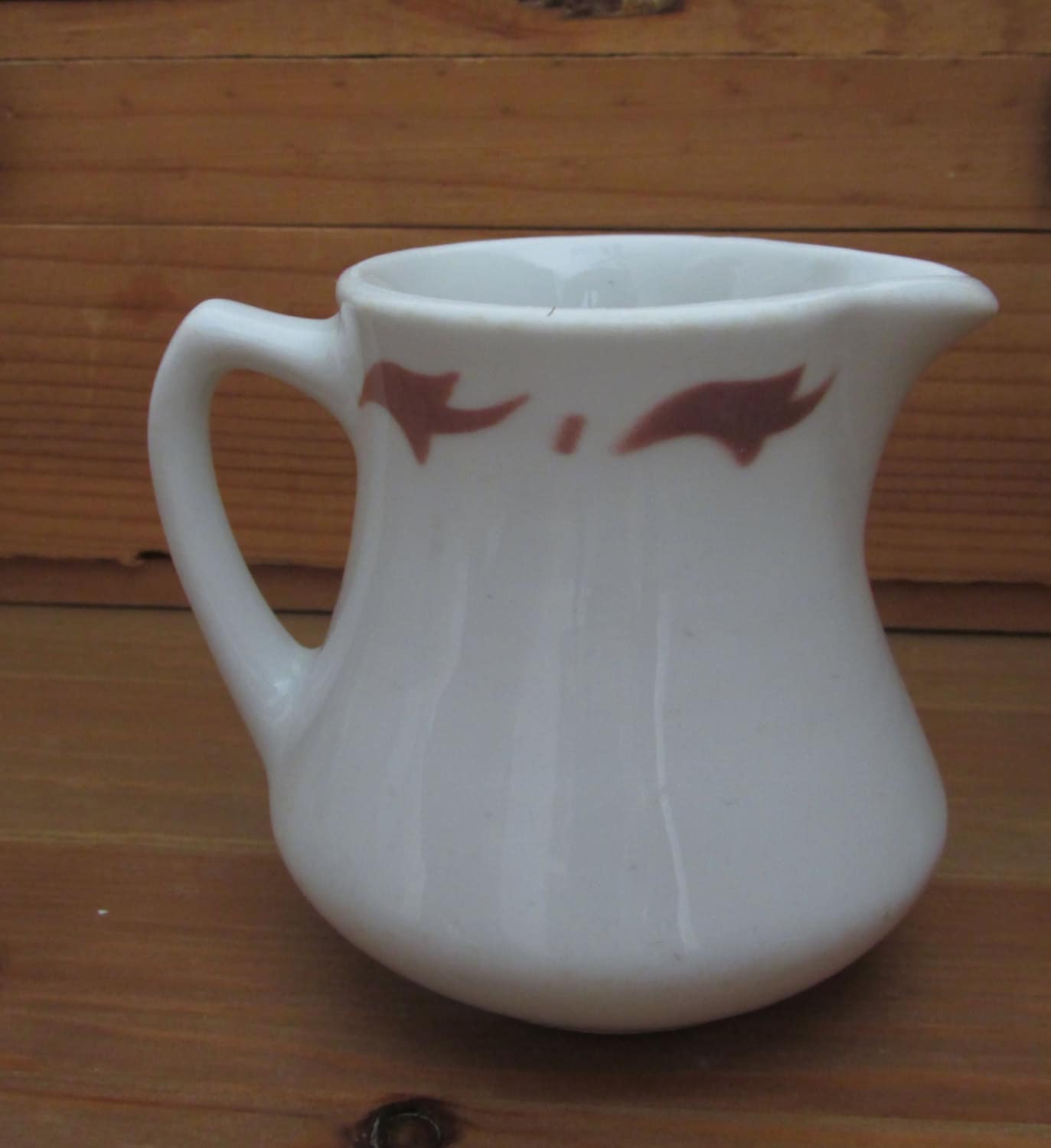 Individual Creamer Saxony Pattern by Mayer China 1960’s – Haute Juice