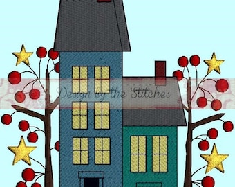 Popular items for house embroidery on Etsy