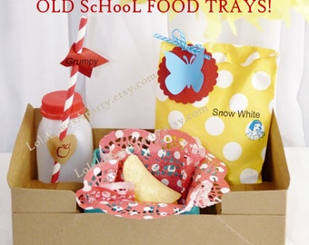 Paper food tray | Etsy