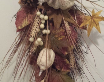 Popular items for fall swags on Etsy