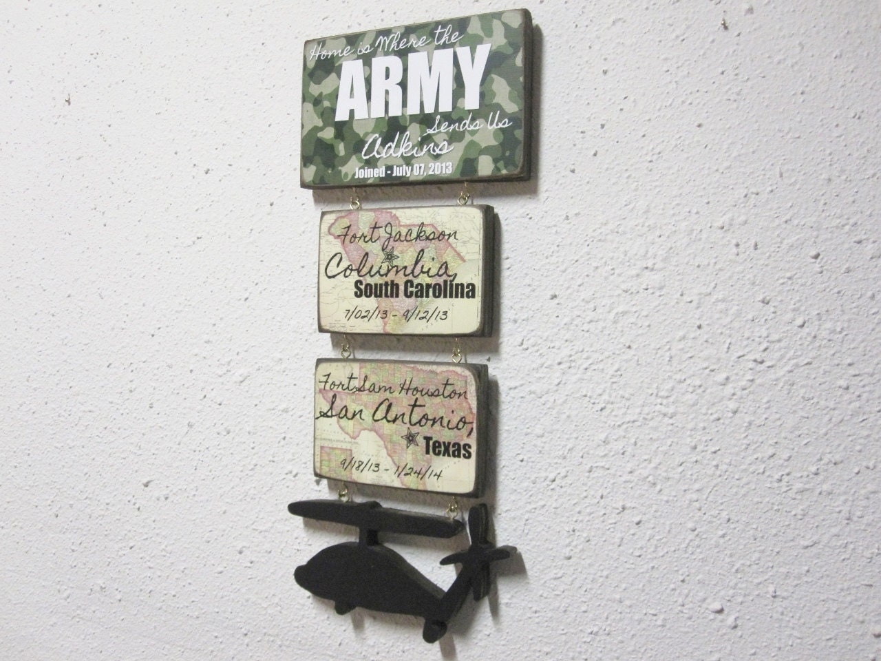 Army Sign Military Sign Military Duty Station Sign