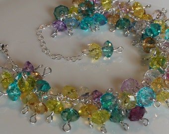 Cluster bracelet | Etsy