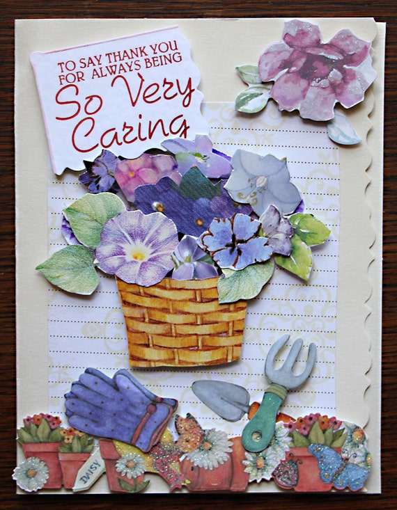 Thank You For Caring Card Thank You For Caring Card